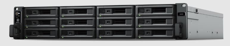 Synology 12-bay SA6400 Up to 1.9 PB with 8 x RX1223RP expansion units