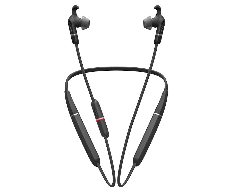 Jabra Evolve 65e MS Teams Link 370 Bluetooth Headset, Up to 30m Wirele